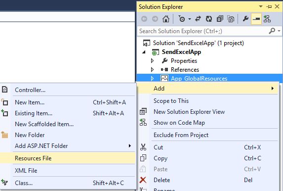 Accessing Resource File Key and Email In ASP.Net Application